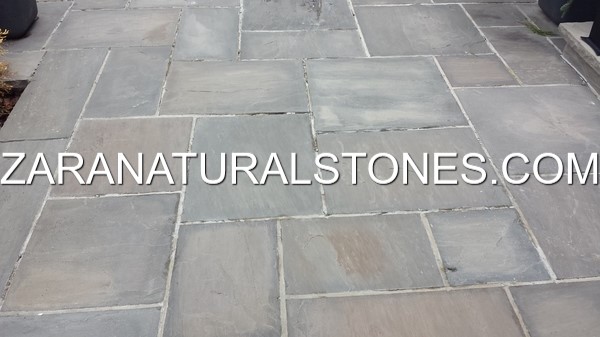 Slate grey paving stones Toronto Vaughan Kleinburg Nobleton