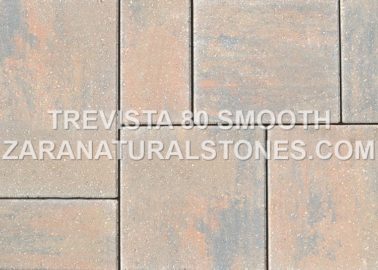 Trevista 80 Smooth Driveway Pavers Toronto Vaughan Kleinburg Ajax